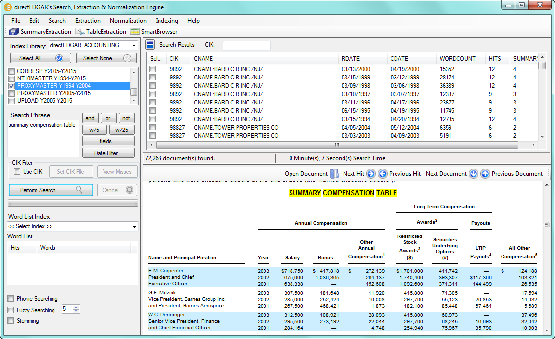 background – directEDGAR