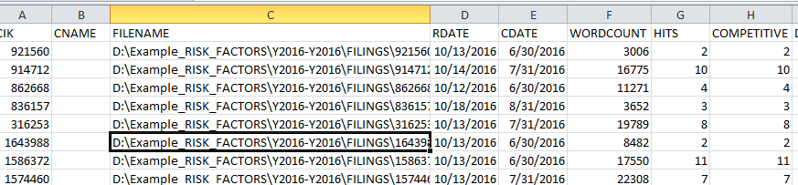 Custom Indexing with directEDGAR – directEDGAR