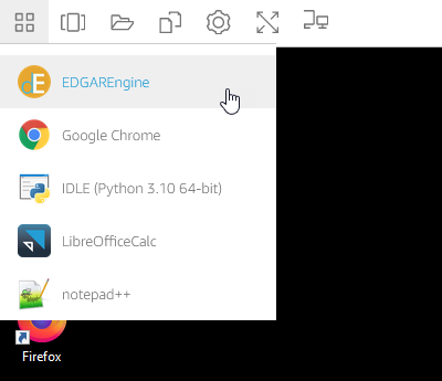 Appstream Interface – More Features – directEDGAR