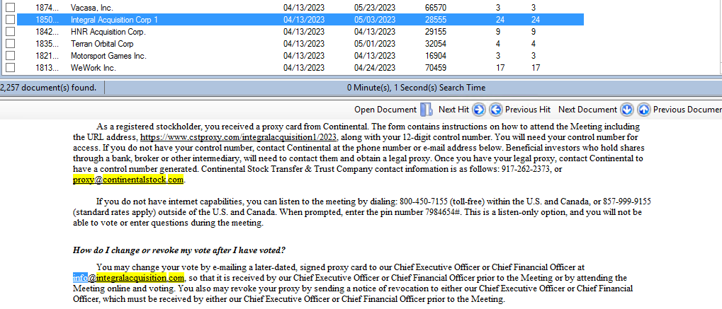 Search Operators – directEDGAR