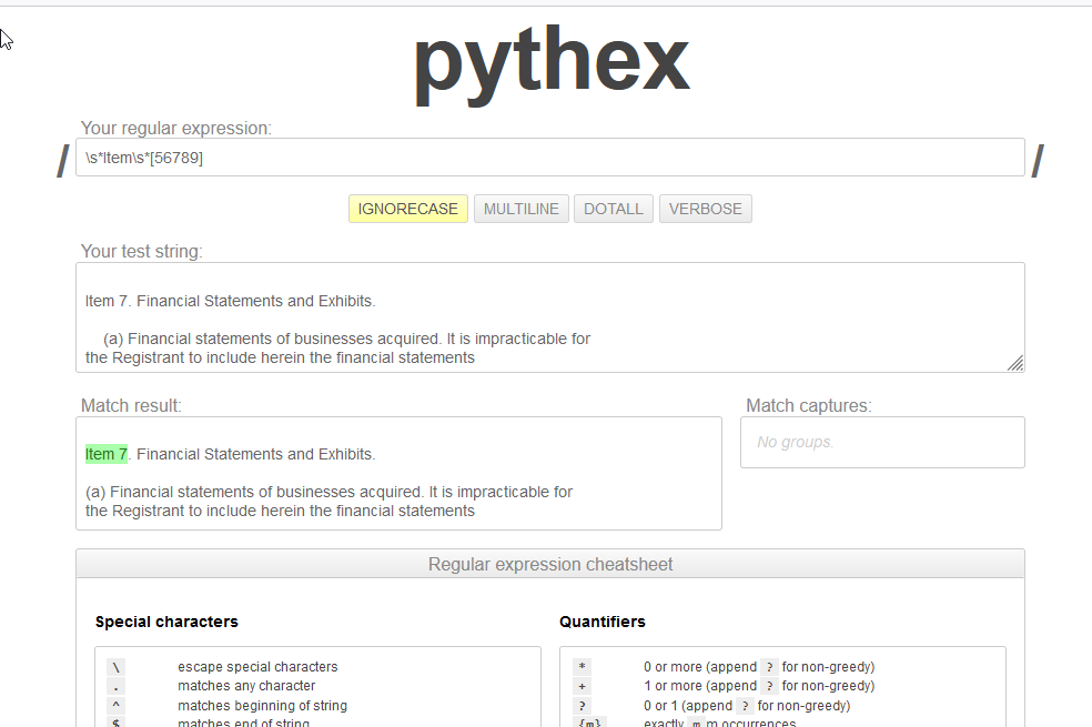 Extracting Text with Python – directEDGAR